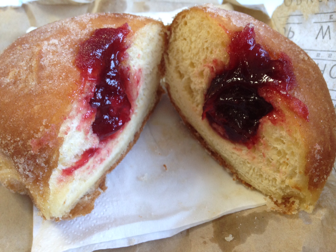 Jamball Doughnut @ Workshop Espresso, Gateway, Circular Quay – DomNuts