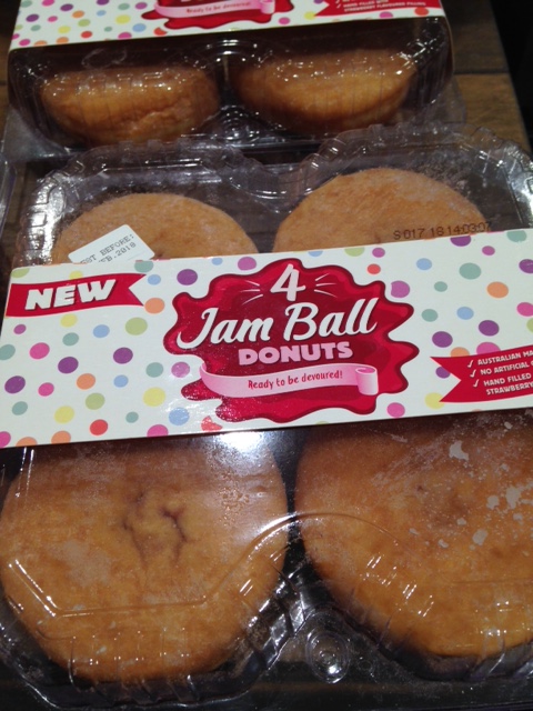 Once Frozen But Now Thawed Jam Ball Donuts by Allied Pinnacle ...