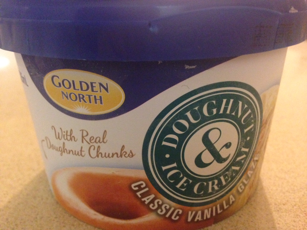 Golden North Classic Vanilla Glaze Doughnut & Ice-cream @ Woolworths ...