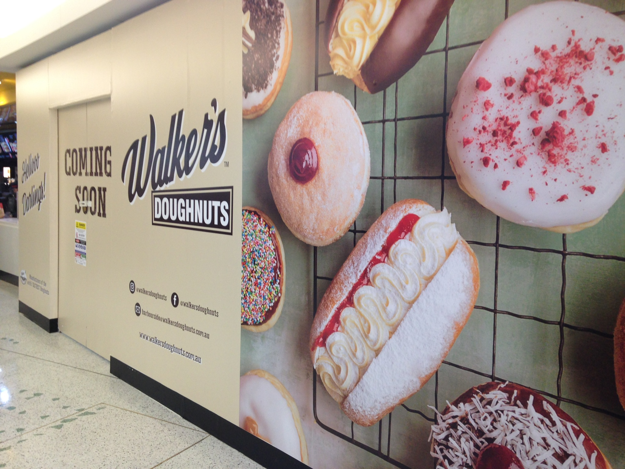 Walker’s Doughnuts opening in Darling Harbour – DomNuts