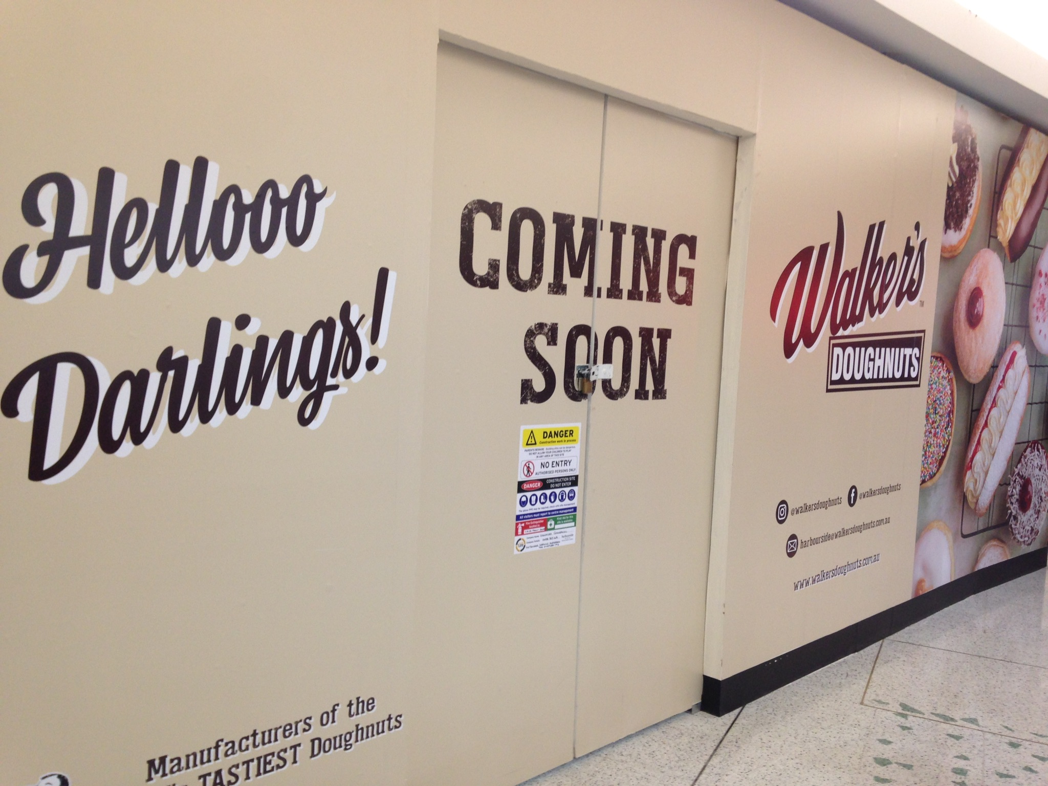 Walker’s Doughnuts opening in Darling Harbour – DomNuts