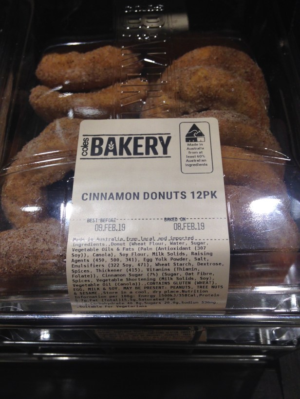 World’s saddest doughnut @ Coles, Surry Hills – DomNuts