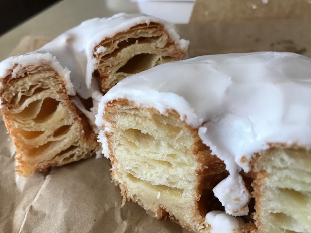 Plain Iced Cronut @ Queens Pastri House, Ramsgate – DomNuts