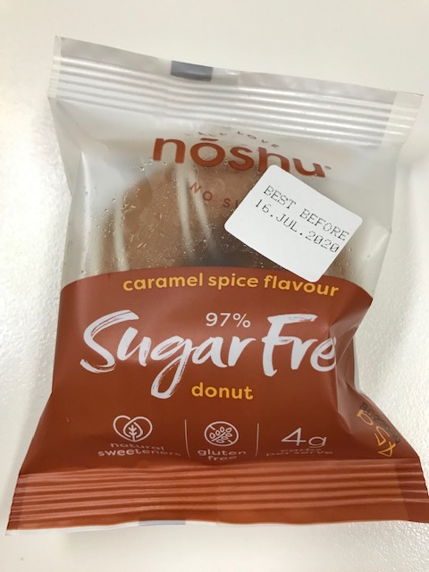 Noshu Caramel Spice Flavour No Sugar Donut – DomNuts