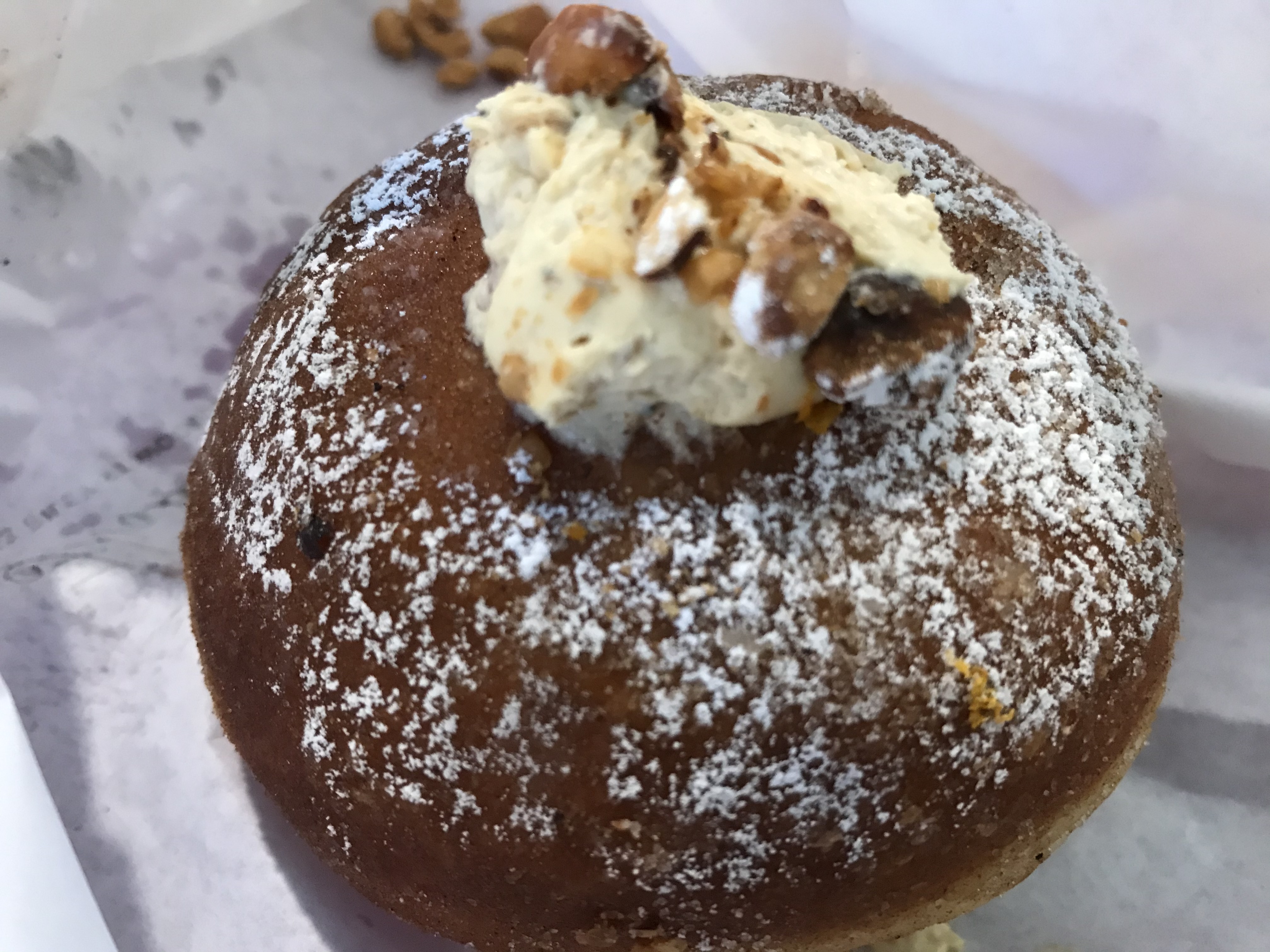 Hazelnut and Cherry Doughnut, Flour and Stone @ Carriageworks Markets ...