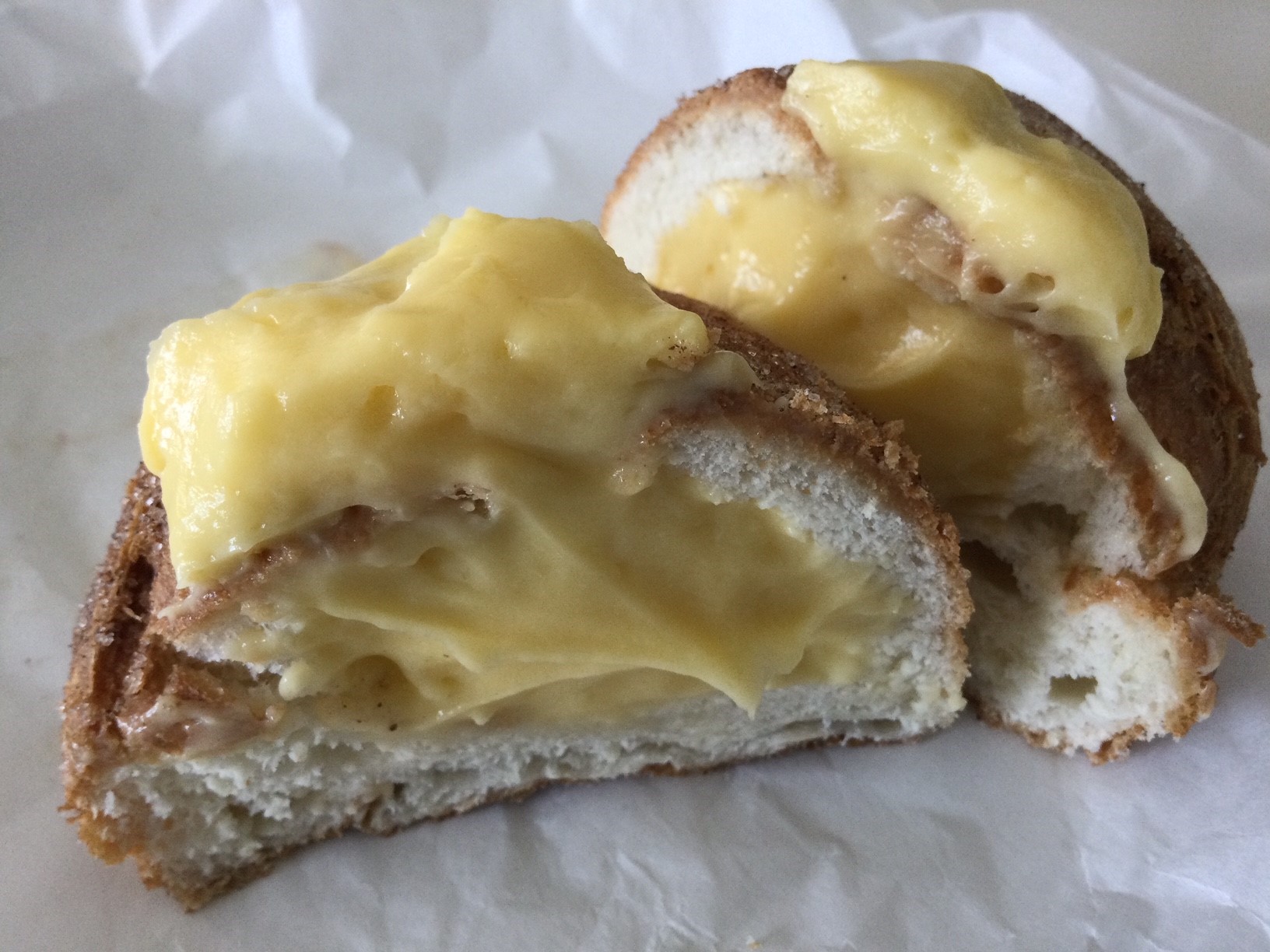 Custard Doughnut @ The Station Patisserie, Sutherland – DomNuts