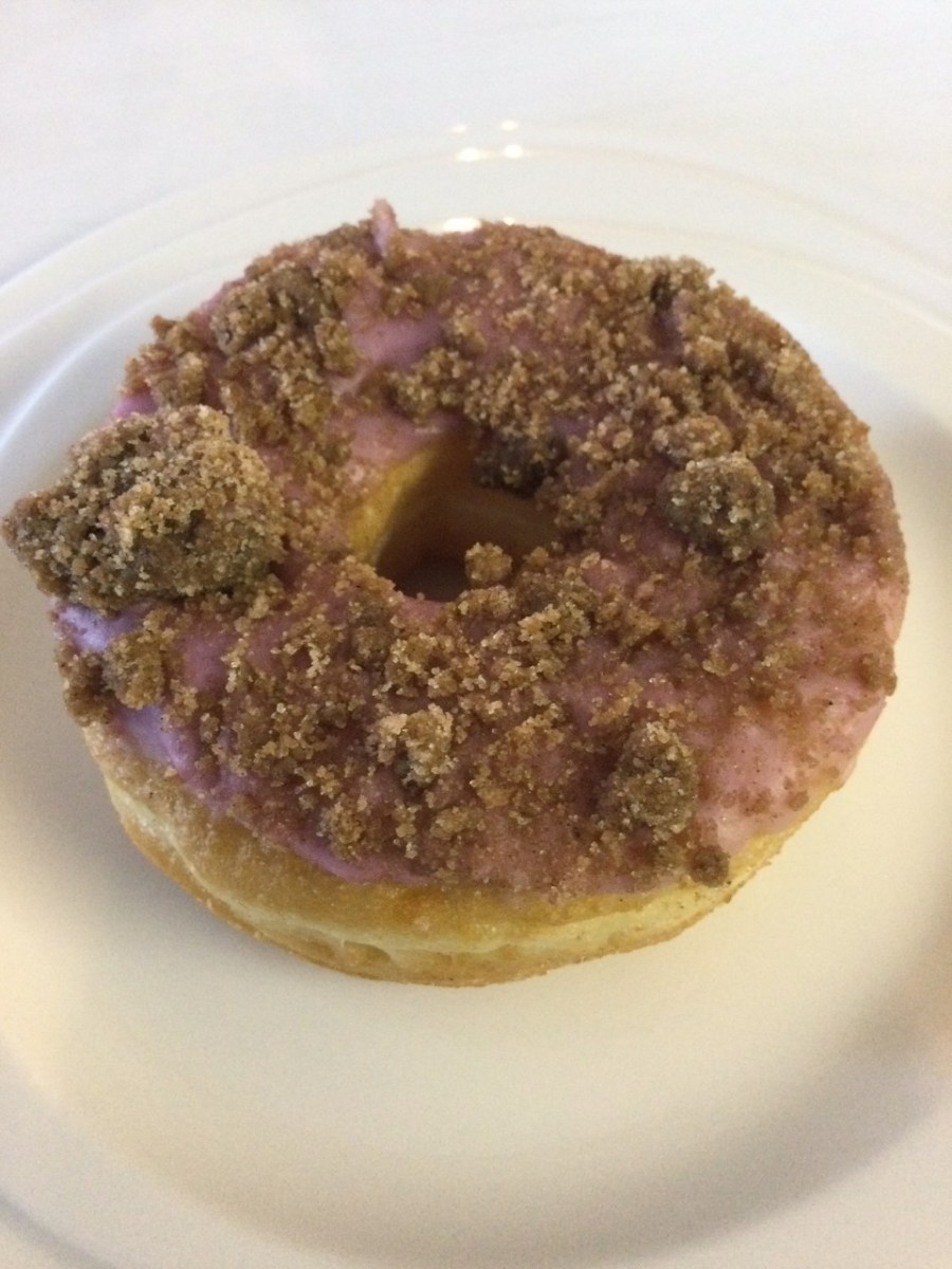 Blueberry Crunch Donut @ Valentinas All Day Diner, Marrickville – DomNuts