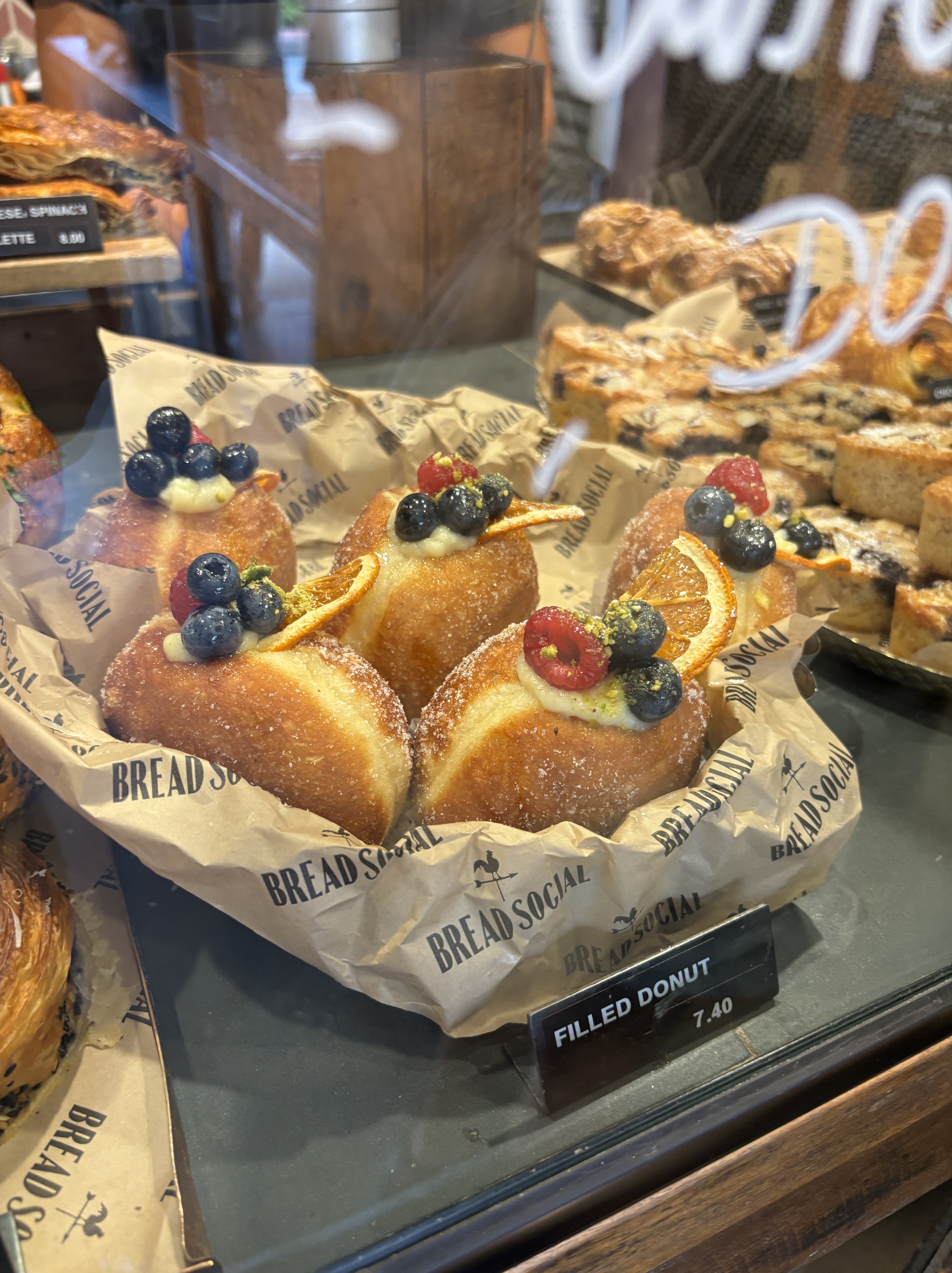 Custard Donut @ Bread Social, Tweed Heads – DomNuts